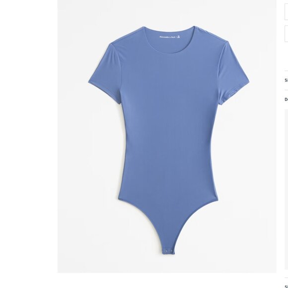 Abercrombie & Fitch | Tops | Nwt Abercrombie Fitch Soft Matte Seamless Tee Bodysuit | Poshmark